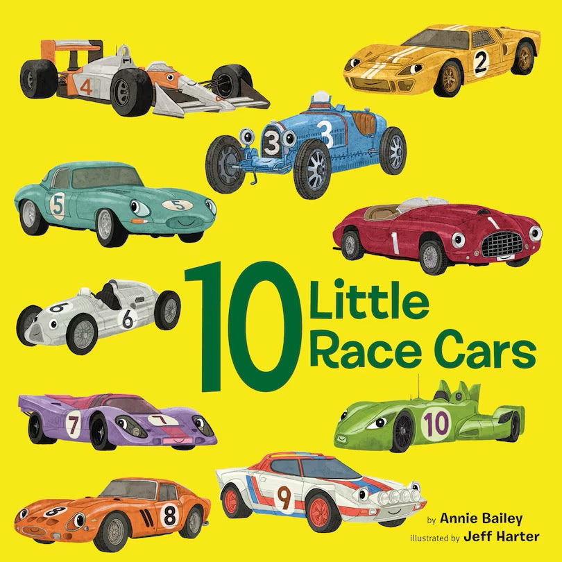 Ten Little Race Cars – December Sun